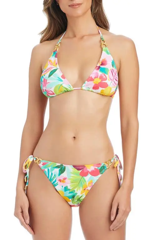 BLEU BY ROD BEATTIE Triangle Bikini Top - White