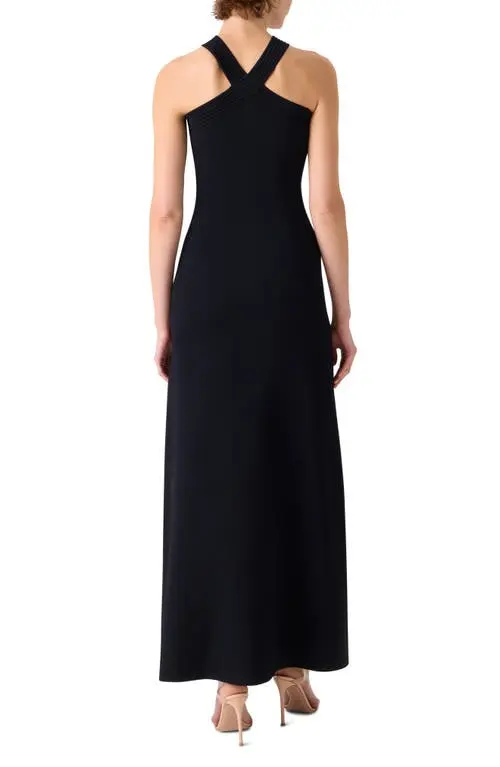 Akris Cross Strap Sweater Dress