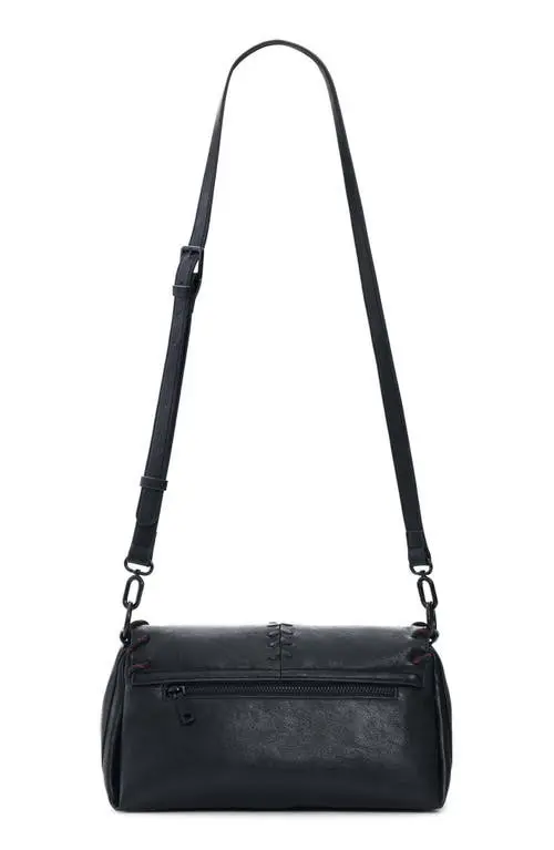 Desigual Faux Leather Crossbody Bag - Black