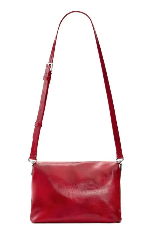 Desigual Faux Leather Crossbody Bag - Red
