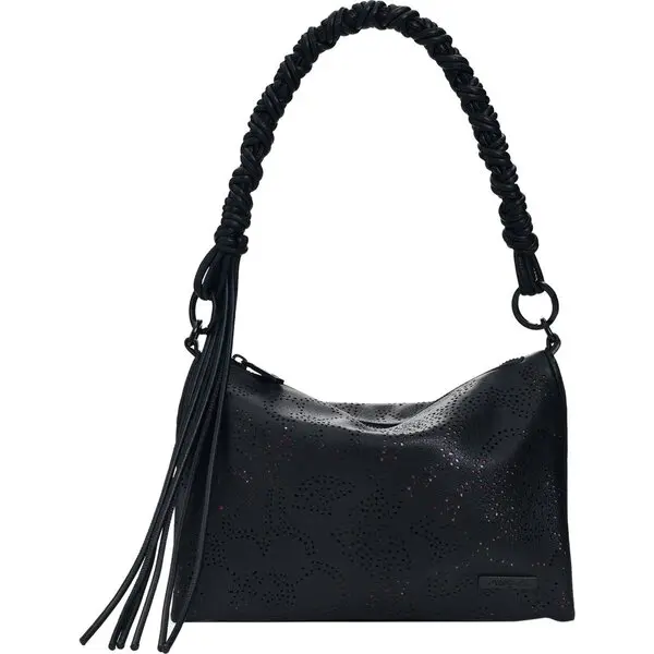 Desigual Floral Perforated Crossbody Bag