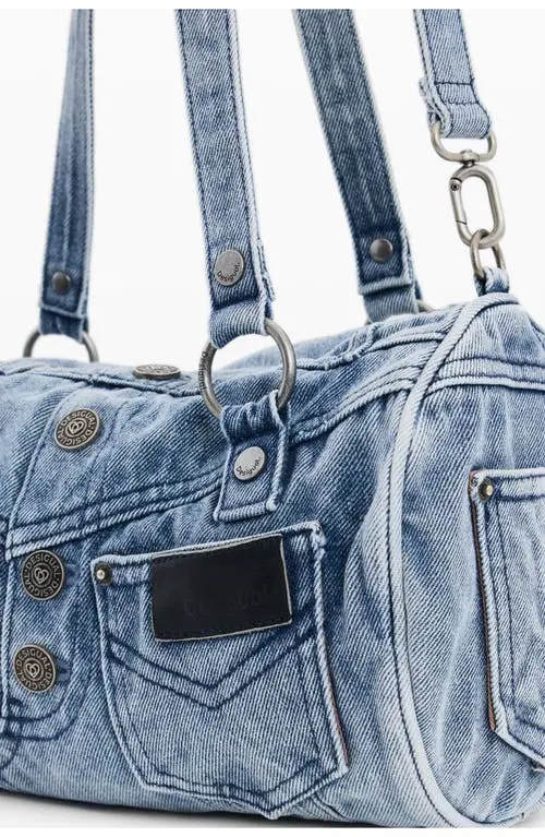 Desigual Denim Pockets East/west Bag