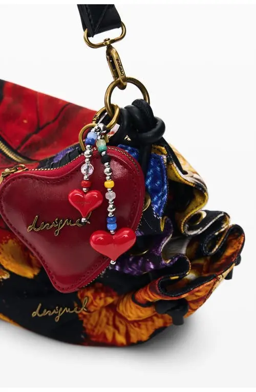 Desigual Butterfly Print Cotton Bag - Multi