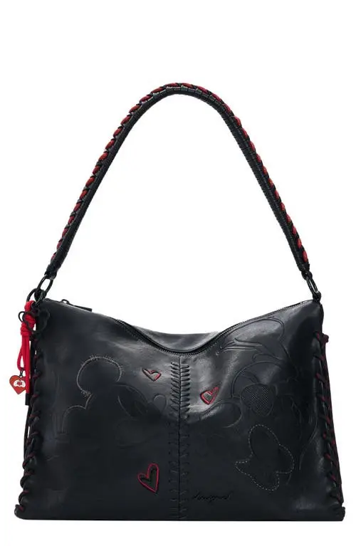 Desigual Faux Leather Shoulder Bag