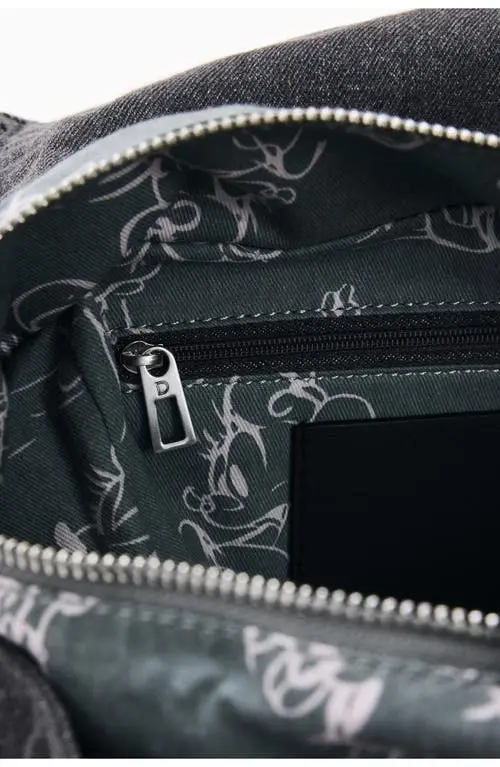 Desigual Disney Mickey Mouse Denim Backpack