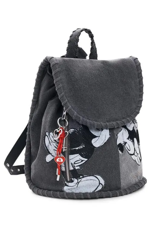 Desigual Disney Mickey Mouse Denim Backpack