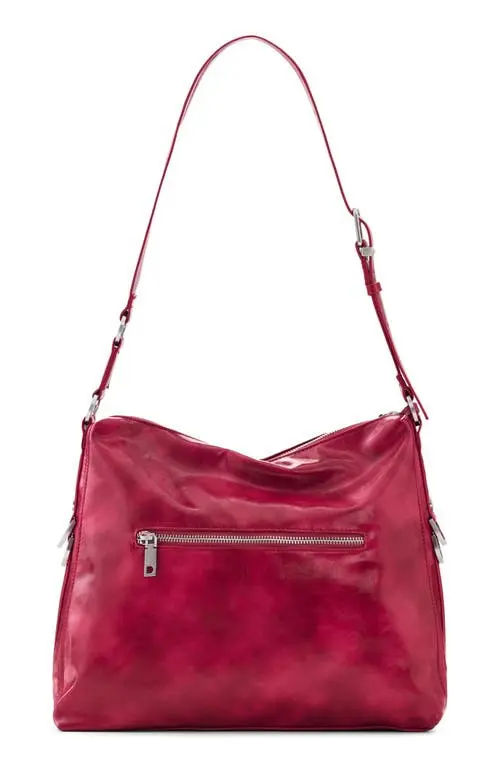 Desigual Faux Leather Shoulder Bag - Red
