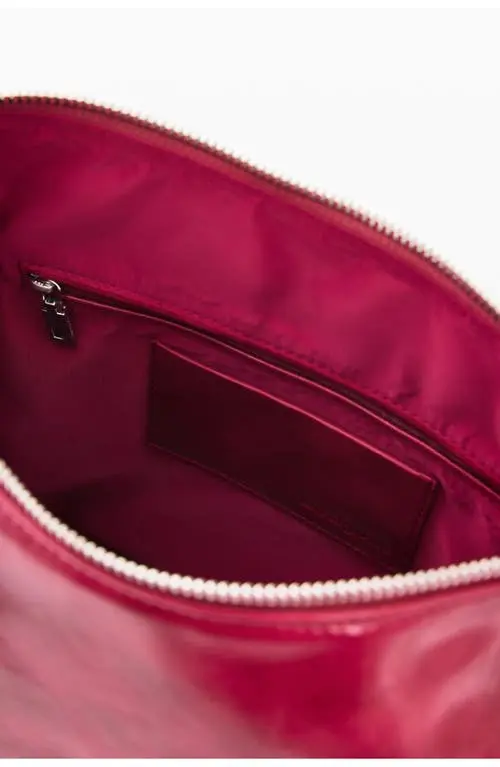 Desigual Faux Leather Shoulder Bag - Red