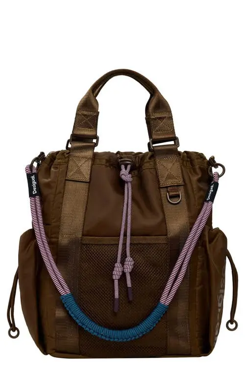 Desigual Medium Voyager Nylon Backpack - Brown