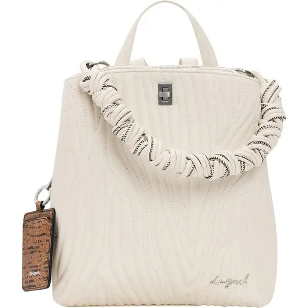 Desigual Embroidered Convertible Mini Backpack