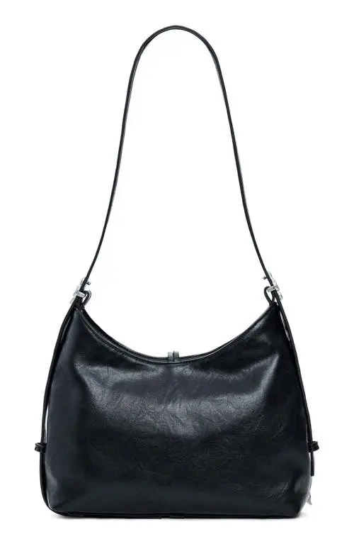 Desigual Heart Charm Faux Leather Shoulder Bag