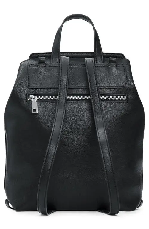 Desigual Mini Logo Embossed Convertible Backpack - Black