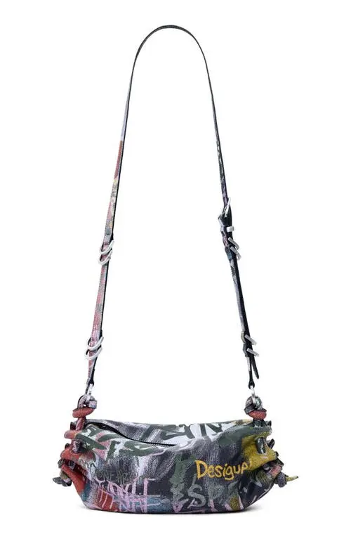 Desigual Arty Print Crossbody Bag