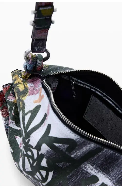Desigual Arty Print Crossbody Bag