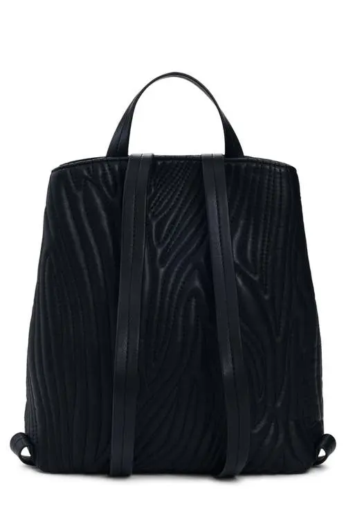 Desigual Mini Embroidered Convertible Backpack