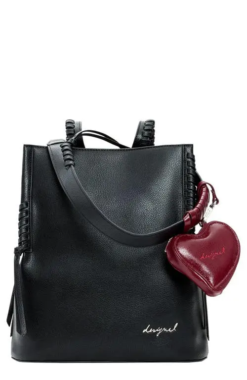 Desigual Faux Leather Backpack