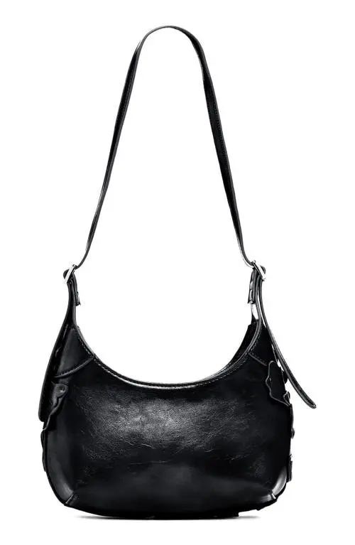 Desigual Faux Leather Shoulder Bag - Black