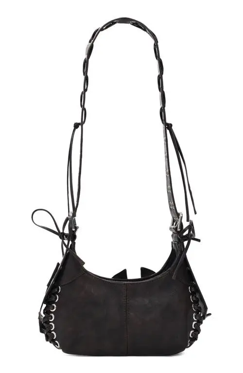 Desigual Butterfly Appliqué Handbag - Brown