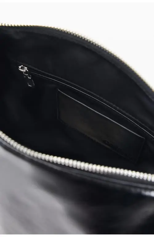 Desigual Faux Leather Shoulder Bag - Black