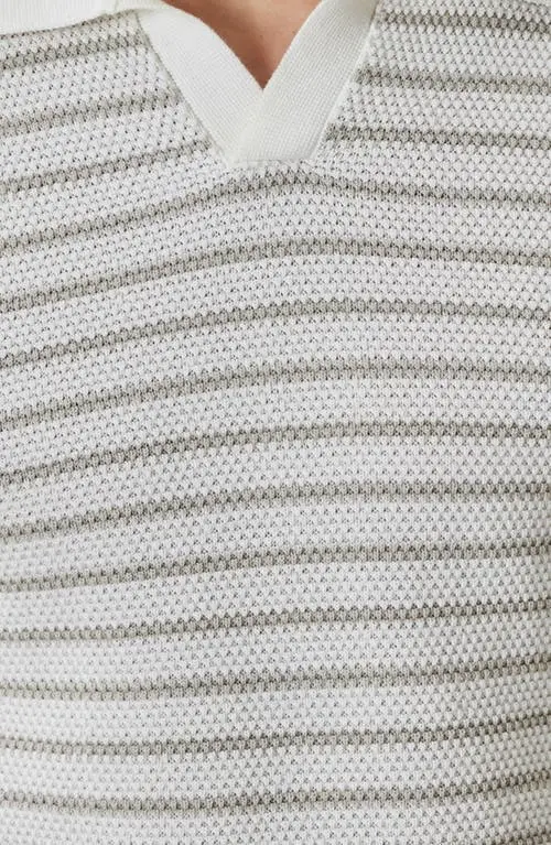 Robert Barakett Stellan Stripe Polo