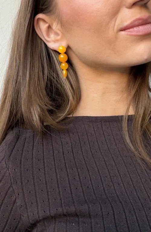 Baublebar Fatima Drop Earrings - Yellow