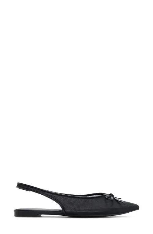 CALL IT SPRING BY ALDO Jennika Mesh Slingback Flats - Black