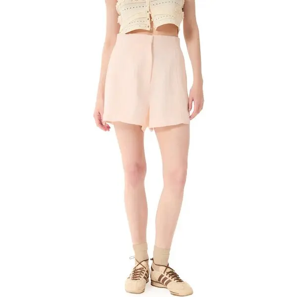 Deluc Paxos High-waisted Shorts - Pink