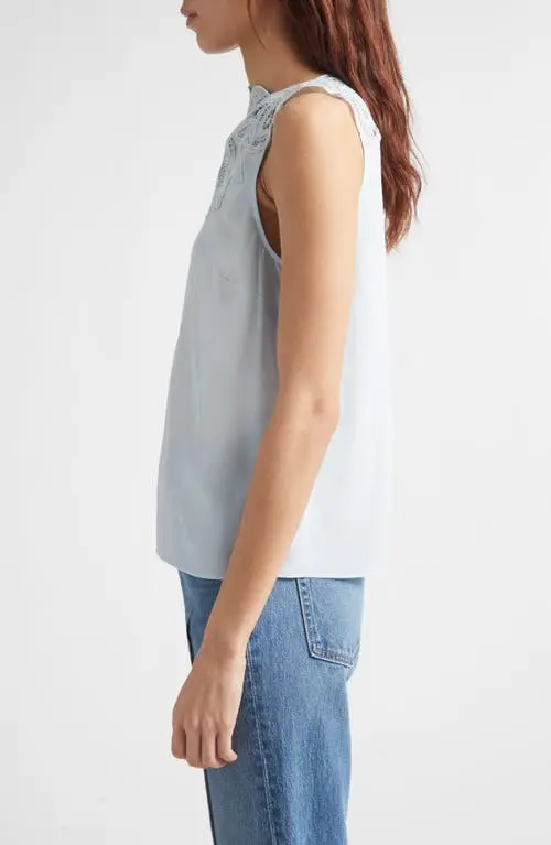 Ulla Johnson Rea Silk Embroidered Top