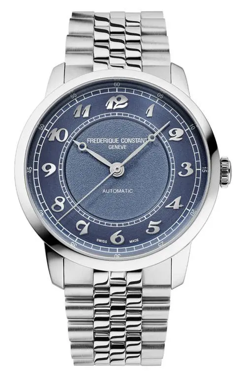FREDERIQUE CONSTANT Classics Premiere Automatic Bracelet Watch - Silverone