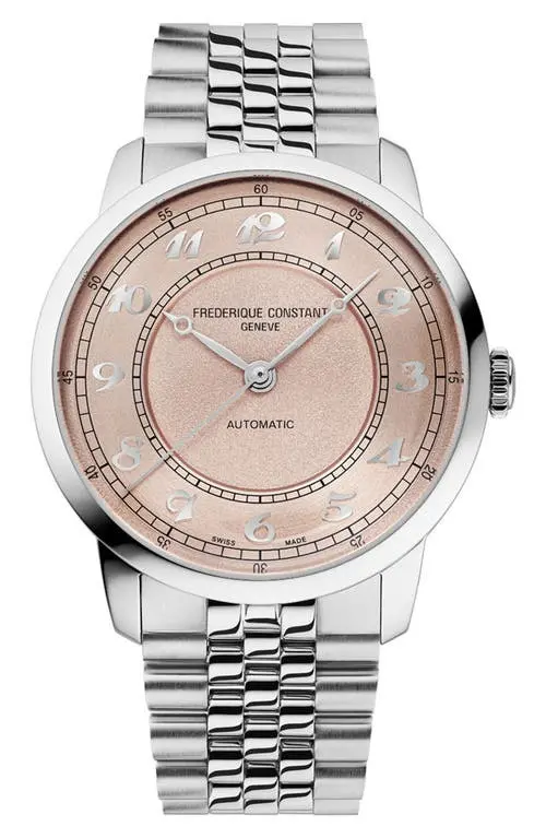 FREDERIQUE CONSTANT Classics Premiere Automatic Bracelet Watch - Silverone
