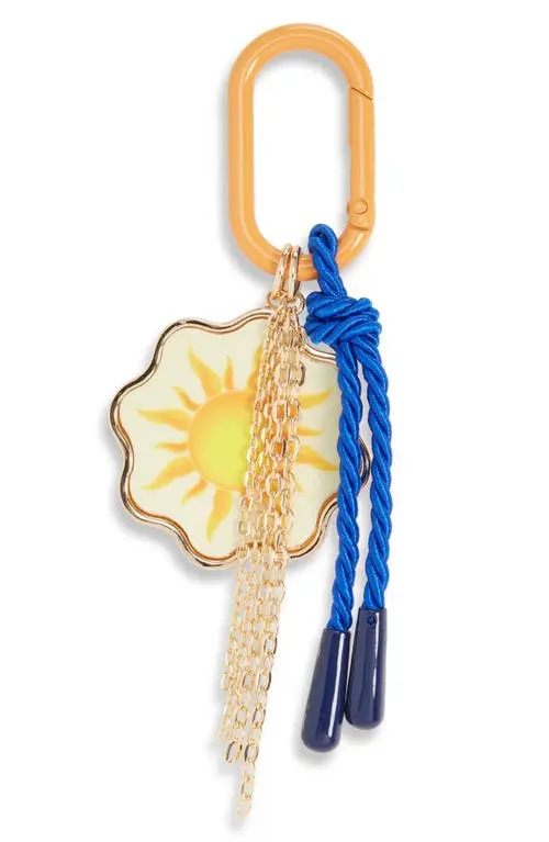 Chelsea28 Sun Cluster Bag Charm - Yellow Multi- Gold