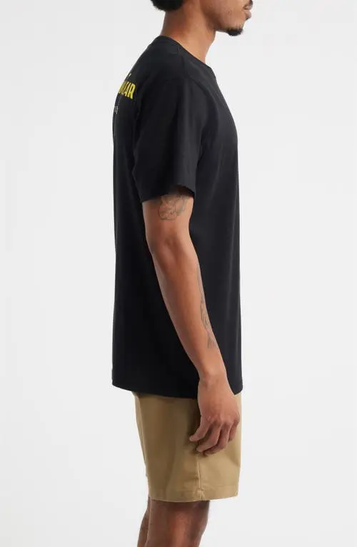 Brixton X Goodyear Service Pocket Cotton Graphic T-shirt
