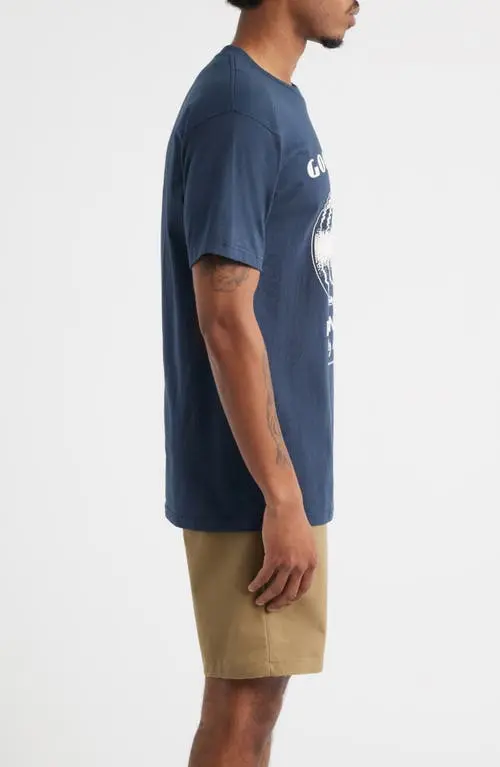 Brixton X Goodyear Cheater Slick Cotton Graphic T-shirt