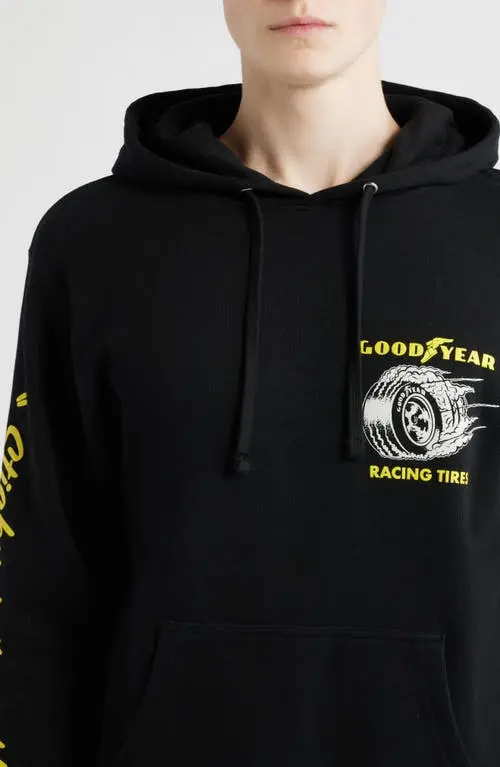 Brixton X Goodyear Cheater Slick Graphic Hoodie
