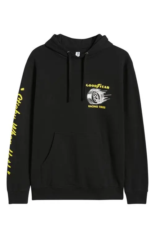 Brixton X Goodyear Cheater Slick Graphic Hoodie