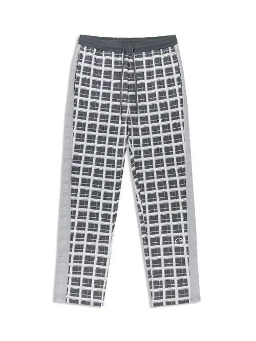 SERGIO TACCHINI Damarindo Check Track Pant - Quiet Grey