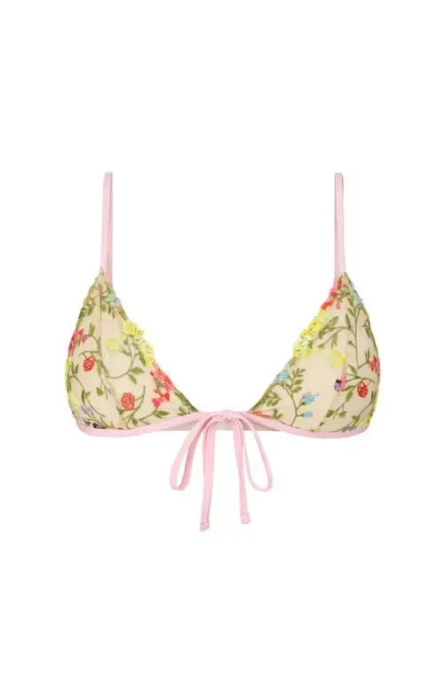 IVY SWIMWEAR Aster Bikini Top - Pink