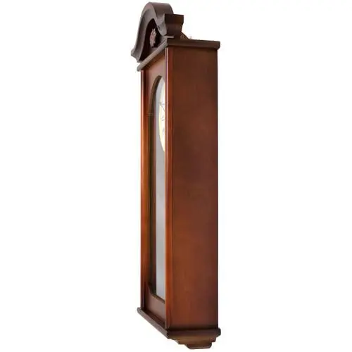 BEDFORD CLOCK COLLECTION Jacob 22.75in Chiming Pendulum Wall Clock