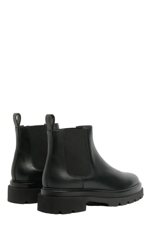 Santoni Leather Chelsea Boots