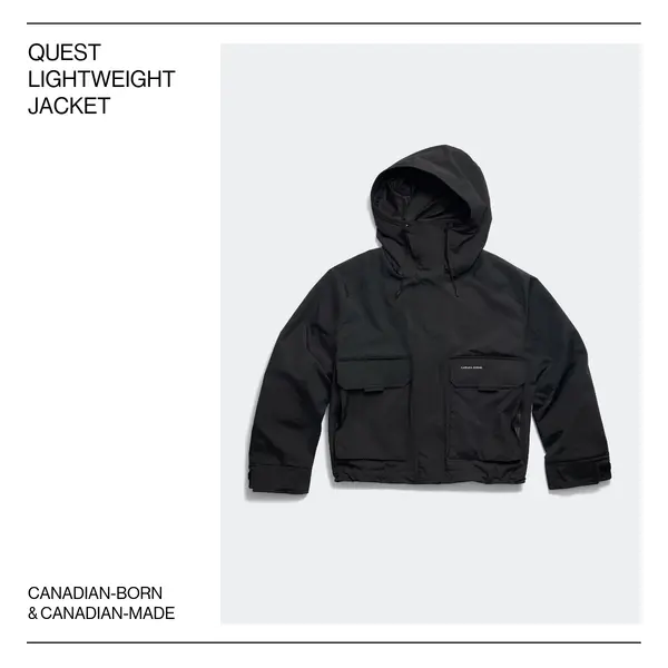 Canada Goose Quest Lightweight Jacket - Black