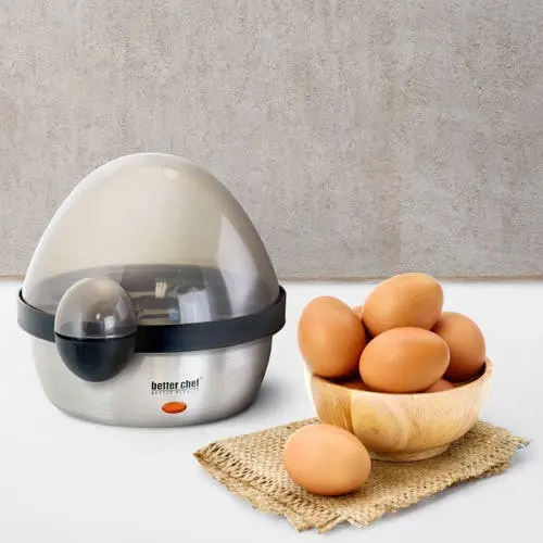 BETTER CHEF Stainless Steel 7 Egg Cooker