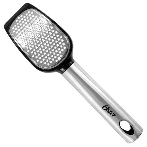 OSTER Baldwyn Stainless Steel And Plastic Handheld Kitchen Grater - Silver
