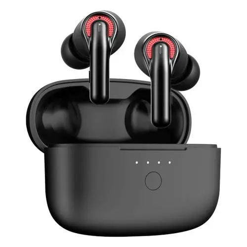 TRIBIT Wireless Noise Reduction Bluetooth Earbuds - Black
