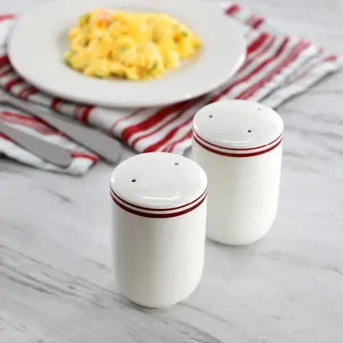 SUR LA TABLE Le Marais Fine Ceramic Salt And Pepper Shaker Set