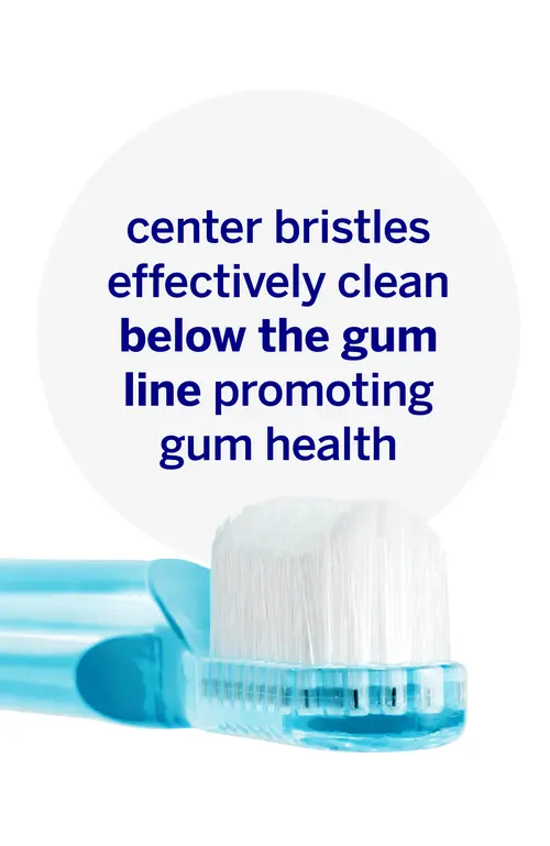 SUPERSMILE 2-pack New Generation 45° Patented Long Toothbrush - Blue