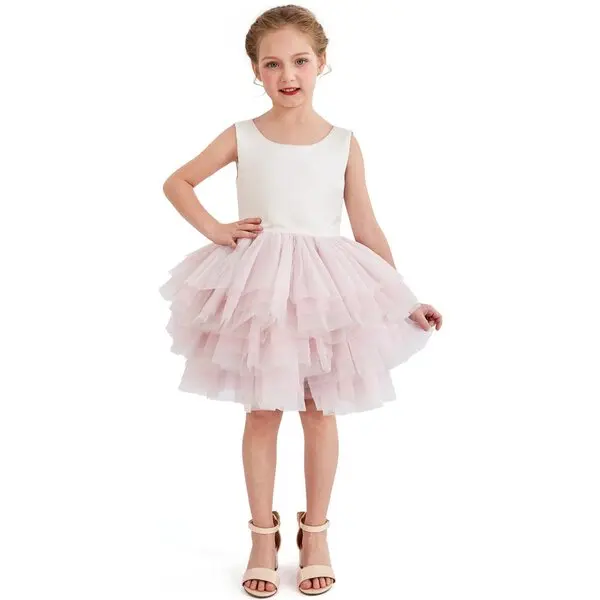 TULLEEN Selene Tulle Dress - Pink