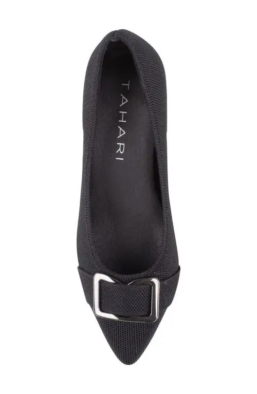 Tahari Canterbury Kitten Heel Pump - Black