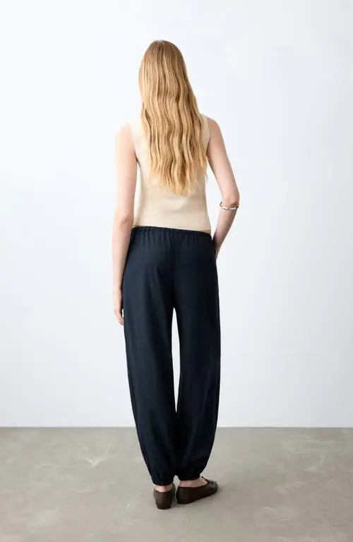 Mango Drawstring Balloon Pants