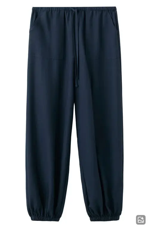 Mango Drawstring Balloon Pants