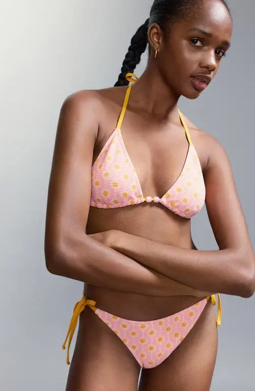 Mango Beaded Two-piece Swimsuit